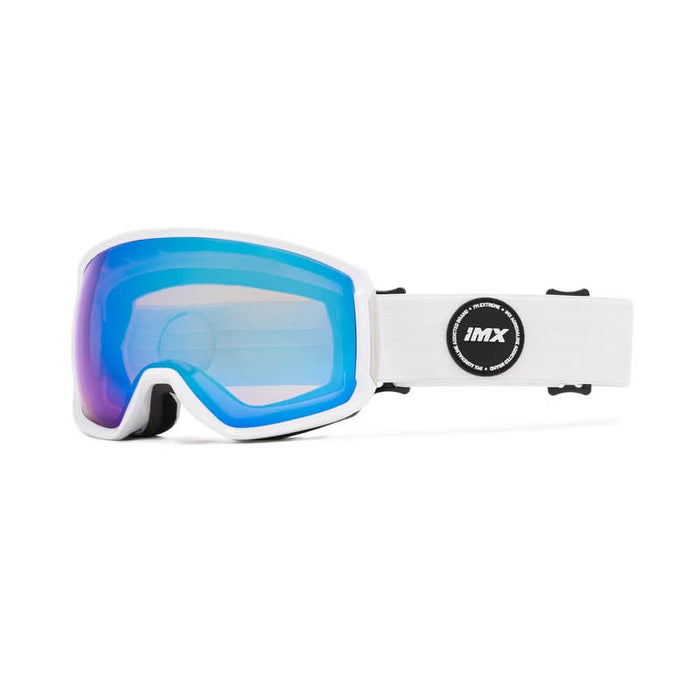 Gogle Snowboardowe Imx Peak White Blue Mirror